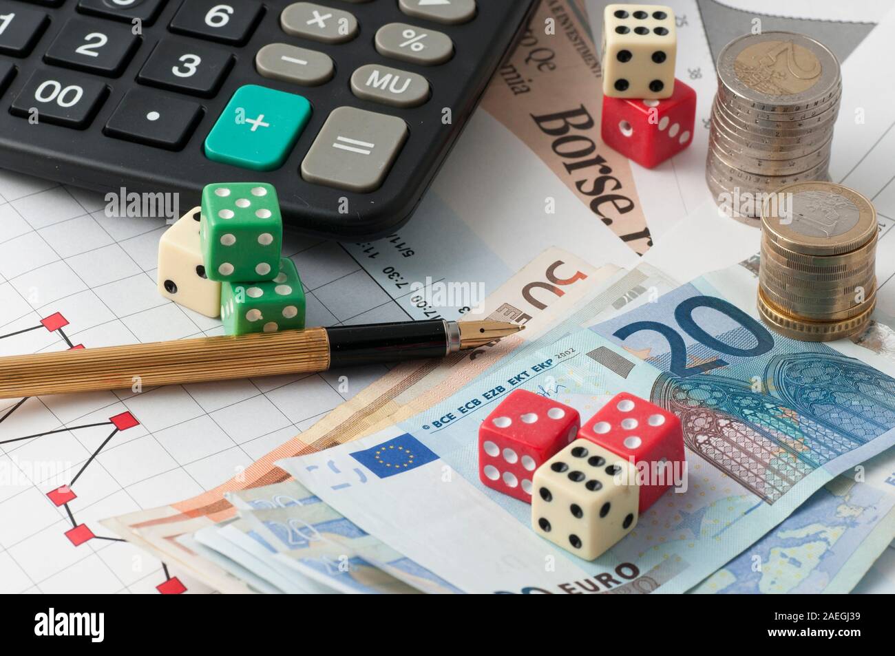 Stock Market Risk Stock Photo - Alamy