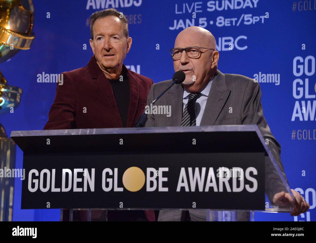 Los Angeles, USA. 08th Dec, 2019. (L-R) DCP Executive Producer ...