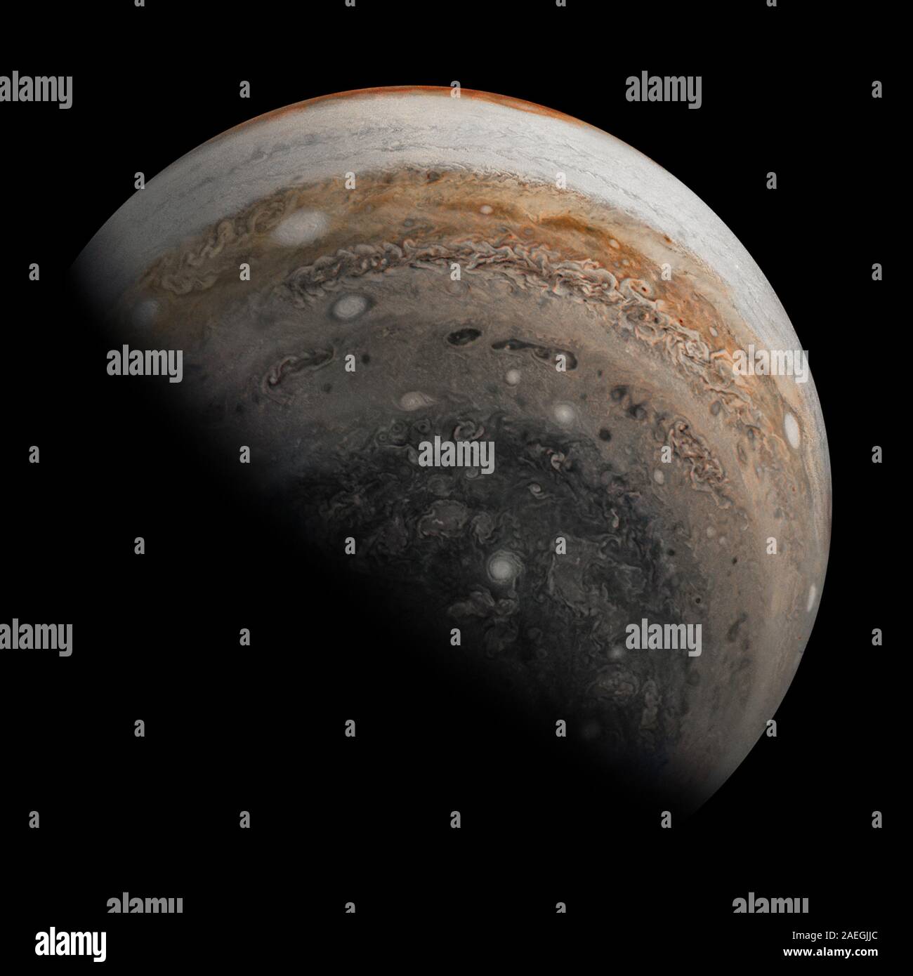 Jupiter south pole planet hi-res stock photography and images - Alamy