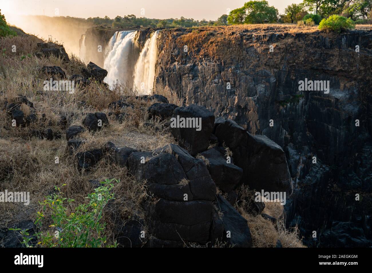 Victoria Falls, Named by David Livingstone in 1855 after Queen Victoria ... Victoria Falls, Named by David Livingstone in 1855 after Queen Victoria ...