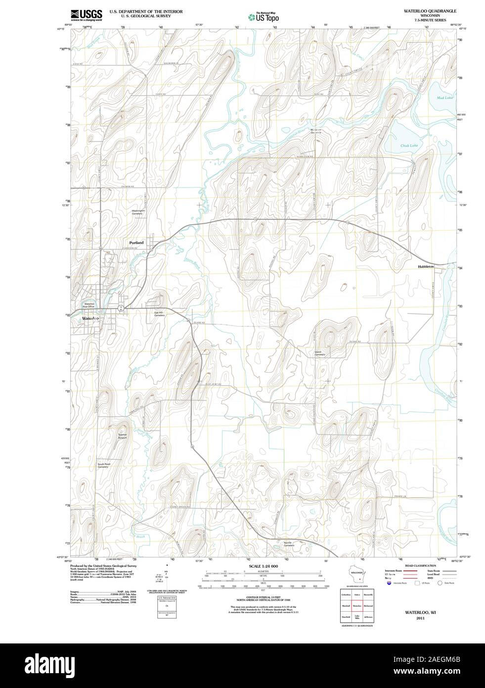 Map of waterloo Cut Out Stock Images & Pictures - Alamy