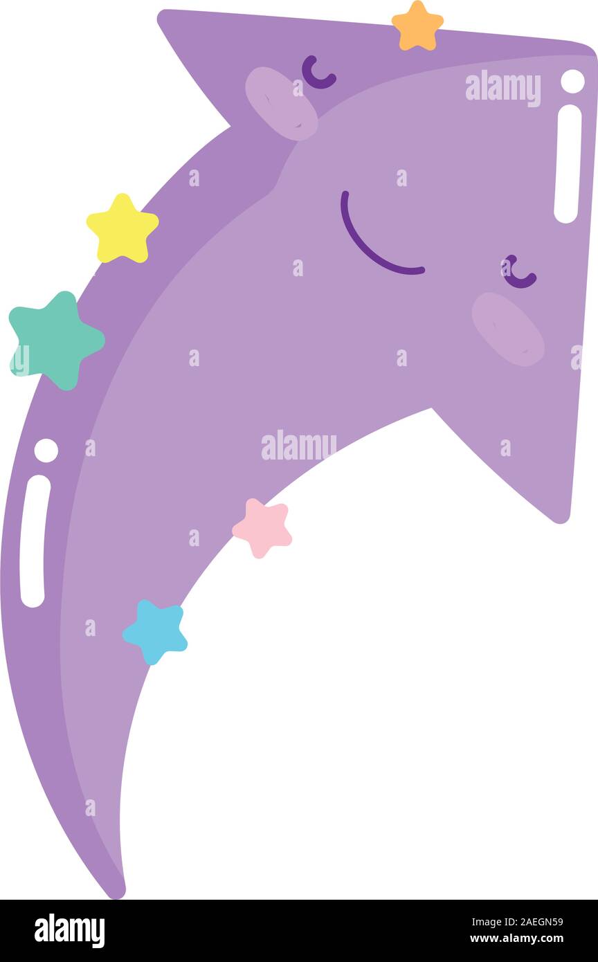 social networks cartoon arrow send icon vector illustration Stock ...