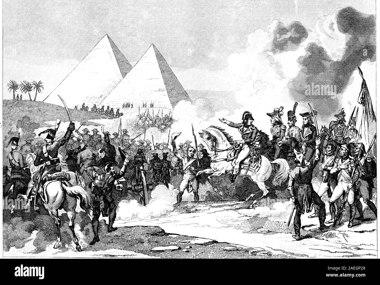 Battle Of The Pyramids Napoleon High Resolution Stock Photography and ...