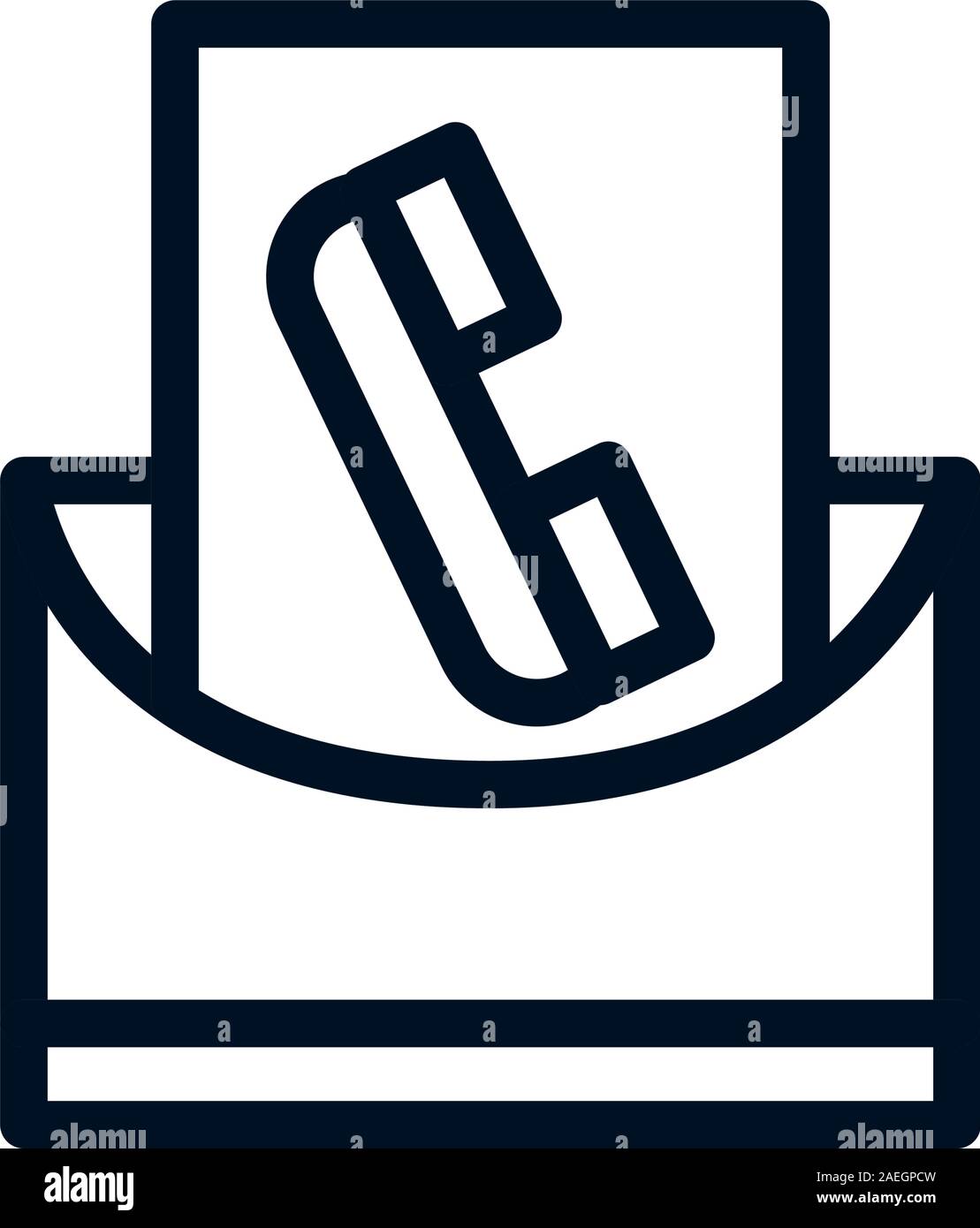 call center service business telephone message line vector illustration ...