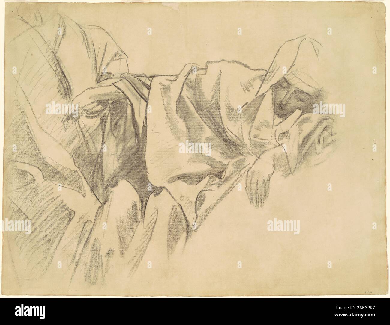 John Singer Sargent, Study of the Crucifixion for Fifteen Mysteries of ...