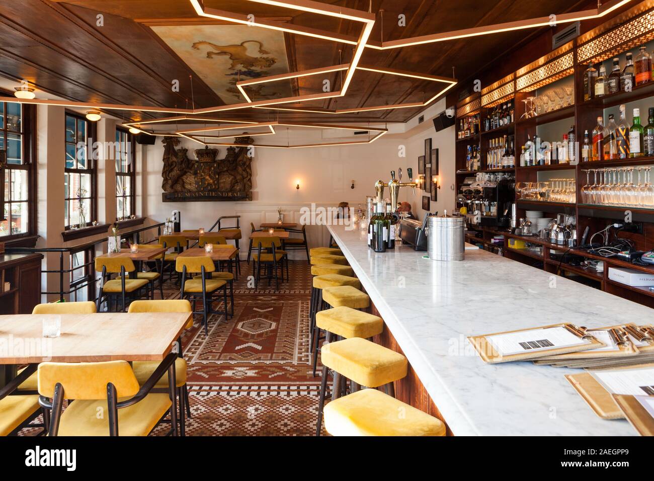 Venus & Adonis restaurant, Amsterdam Stock Photo - Alamy