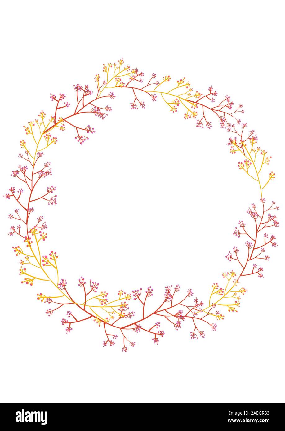 Circle frame quote on Cut Out Stock Images & Pictures - Alamy