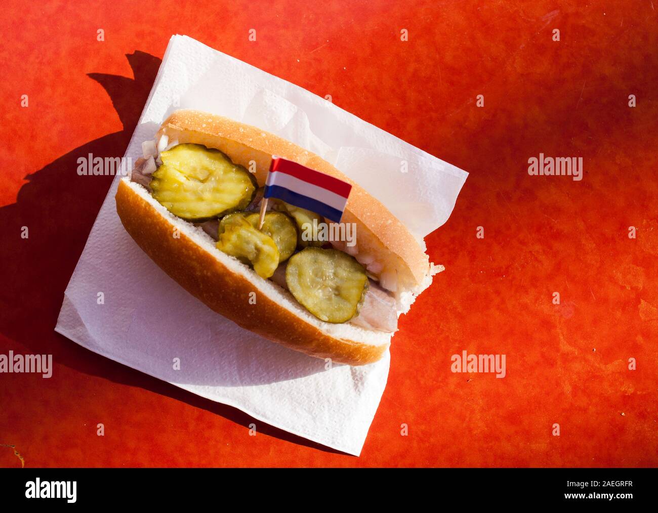 Broodje haring and amsterdam hi-res stock photography and images - Alamy
