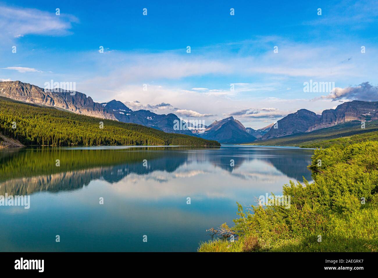 Lake Sherburne is a reservoir formed by Lake Sherburne Dam in the Many ...