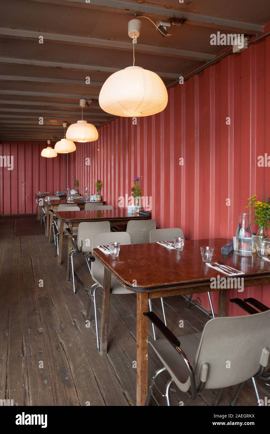 Pllek restaurant, Amsterdam Stock Photo - Alamy