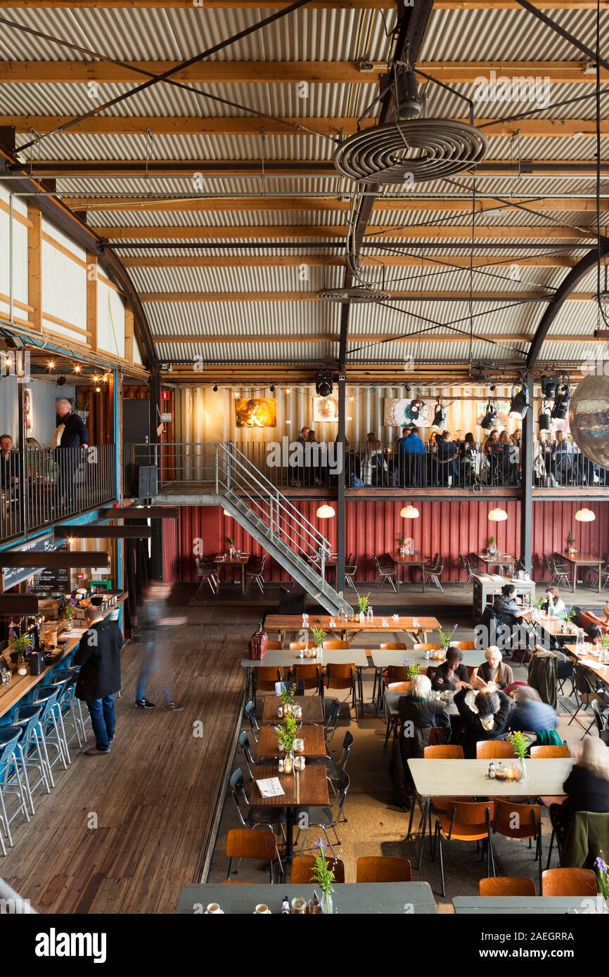 Pllek restaurant, Amsterdam Stock Photo - Alamy