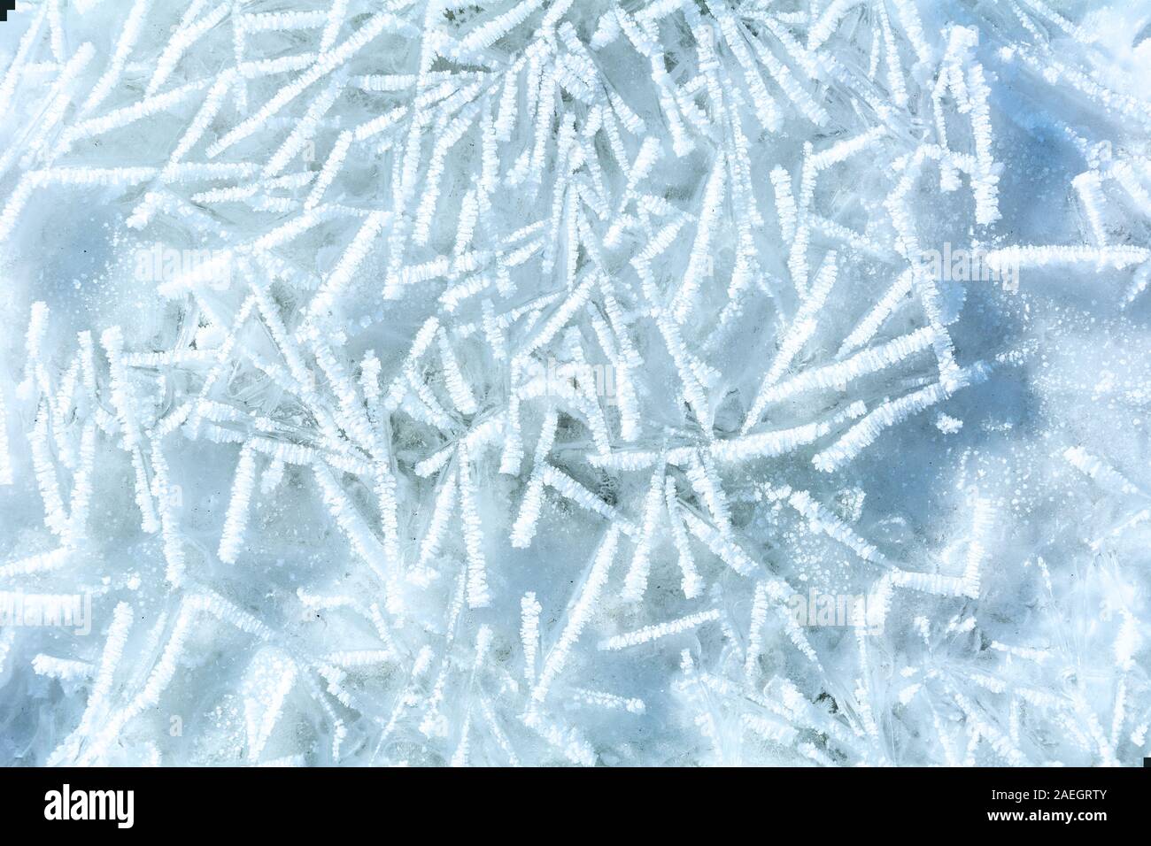 Frost ice crystal pattern hi-res stock photography and images - Alamy