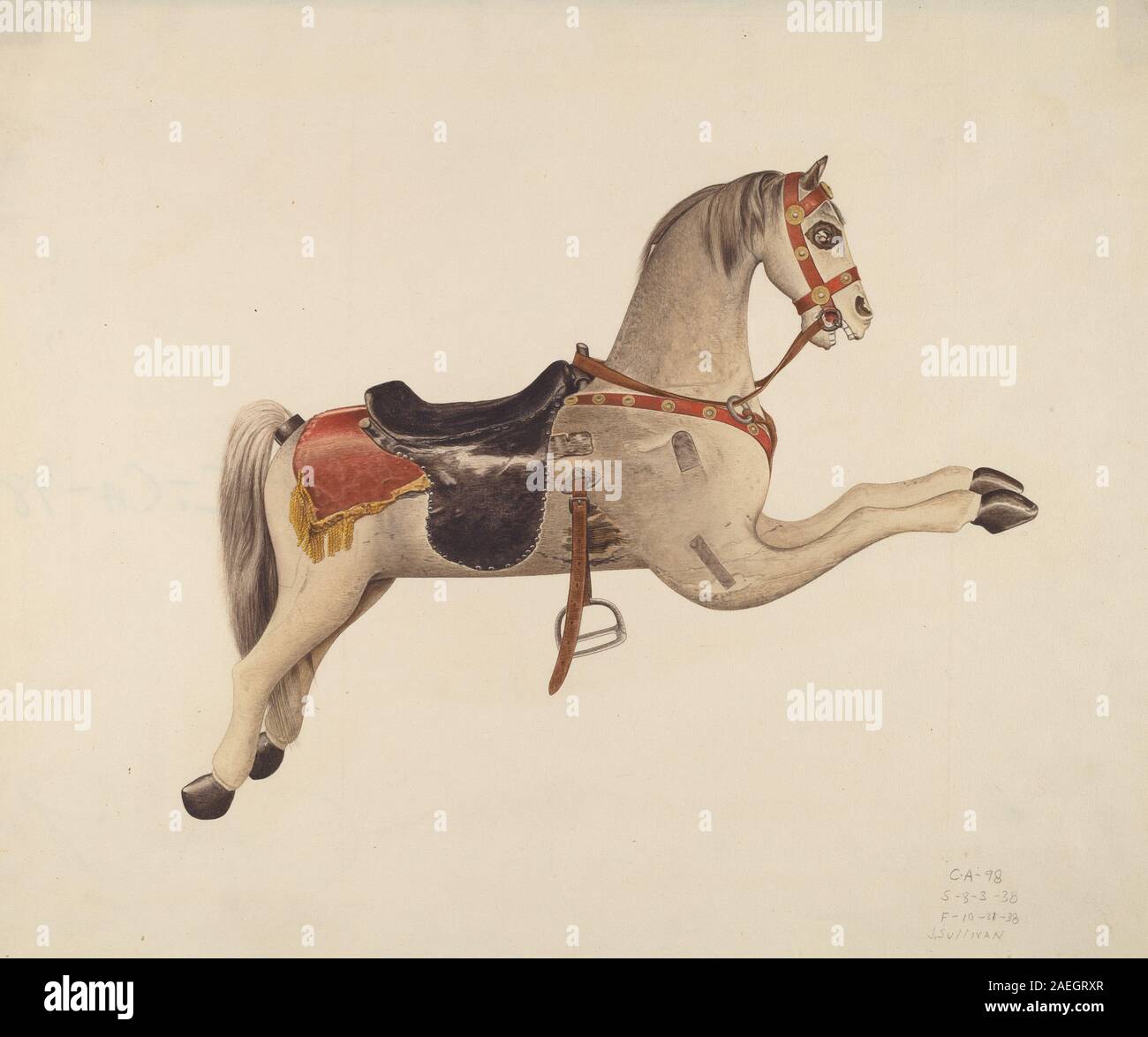John Sullivan, Carousel Horse, c 1938 Carousel Horse; c. 1938 Stock ...