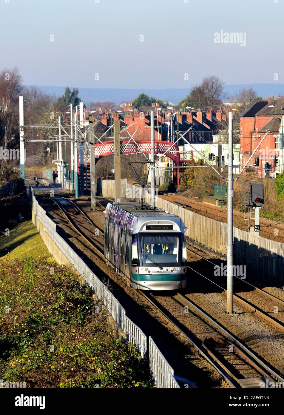 Nottingham tram system hi-res stock photography and images - Alamy