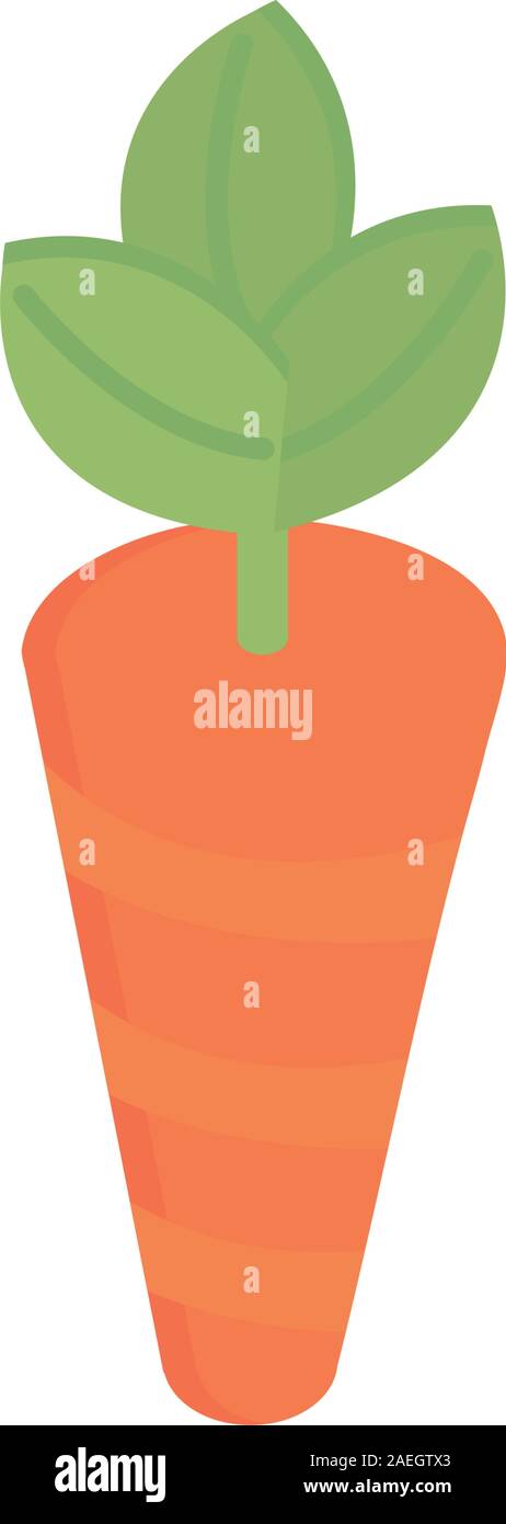 farm carrot harvest agriculture isometric icon vector illustration ...