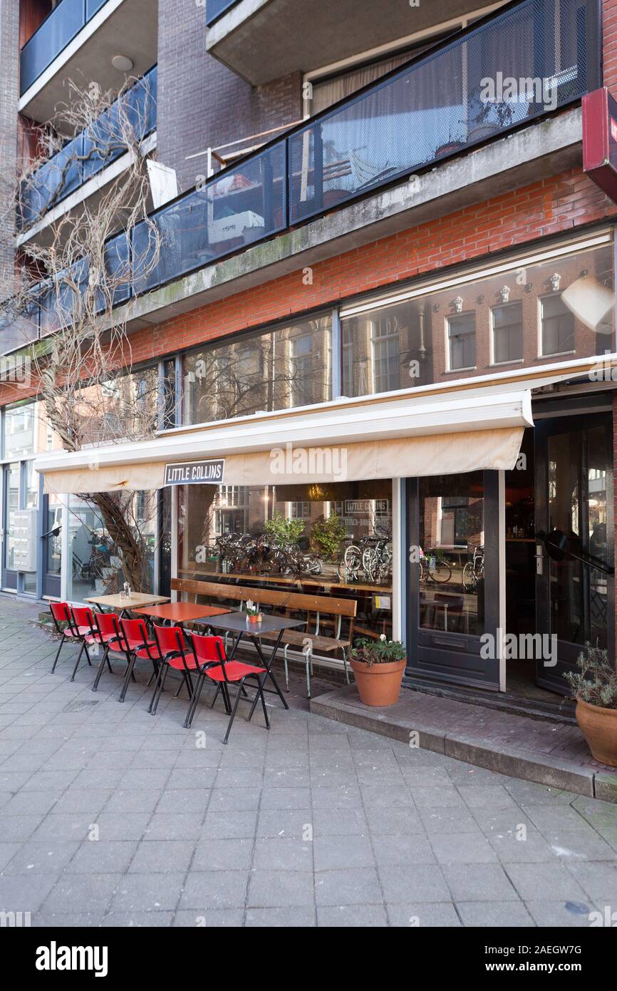 Little Collin's restaurant, Amsterdam Stock Photo - Alamy