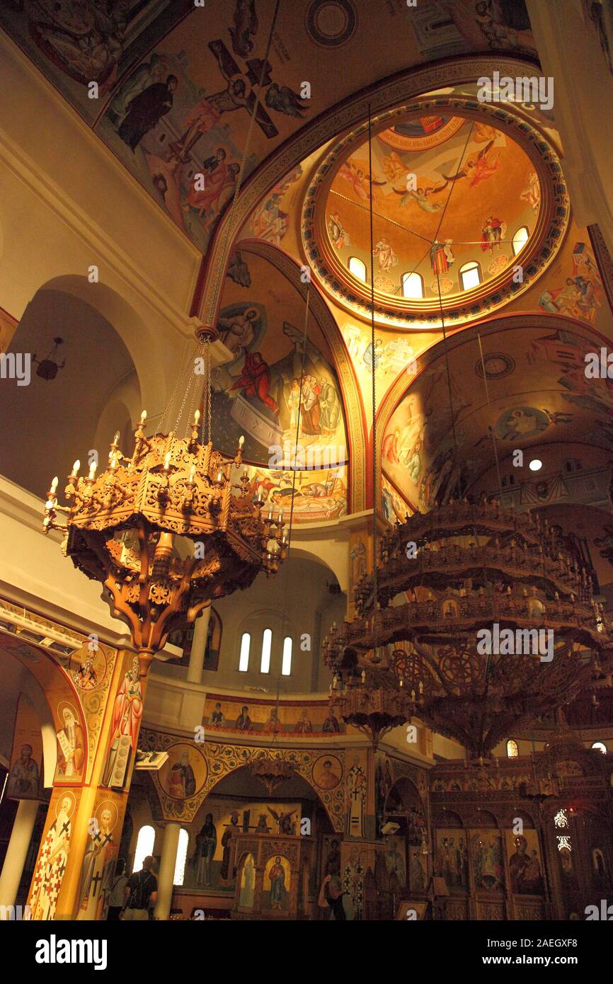 Interior of the orthodox cathedral hi-res stock photography and images ...