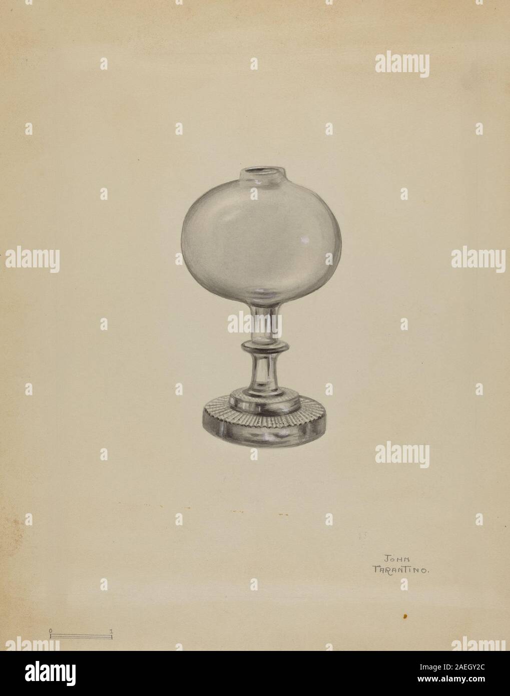 Spark Lamp by John Tarantino, created circa 1936, a functional lighting ...