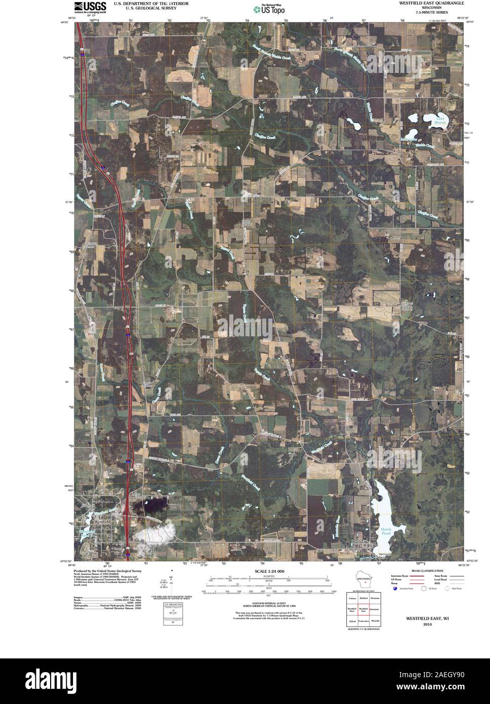 Map of westfield Cut Out Stock Images & Pictures - Alamy