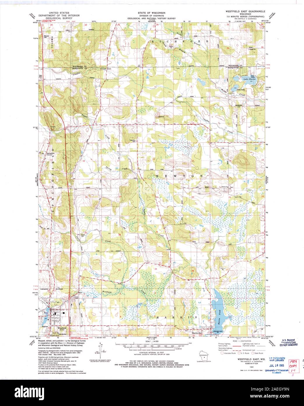 Map of westfield Cut Out Stock Images & Pictures - Alamy