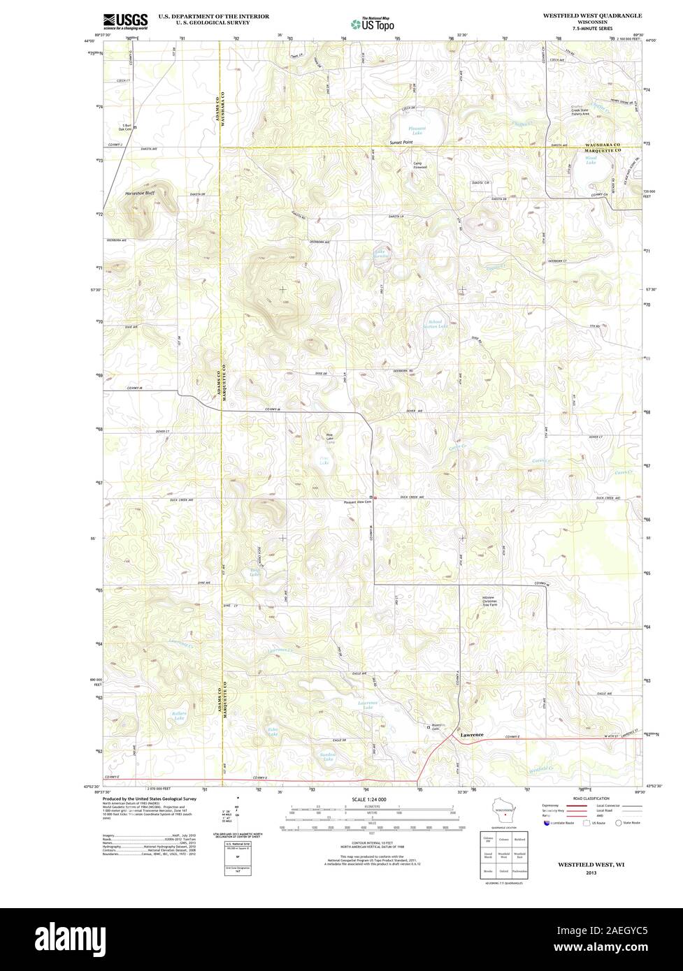 Map of westfield Cut Out Stock Images & Pictures - Alamy