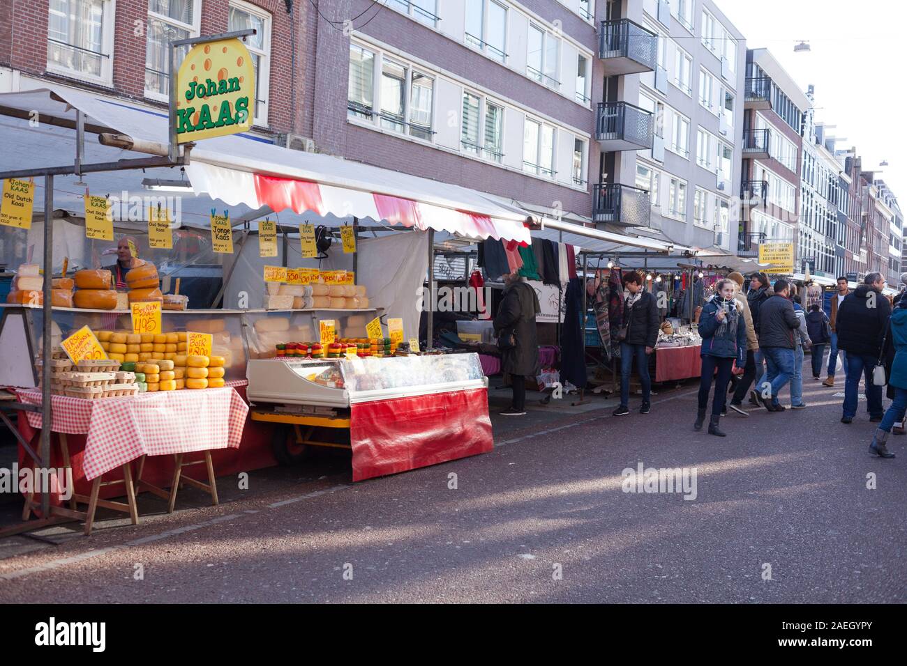 Albert Cuyp market, Amsterdam Stock Photo - Alamy
