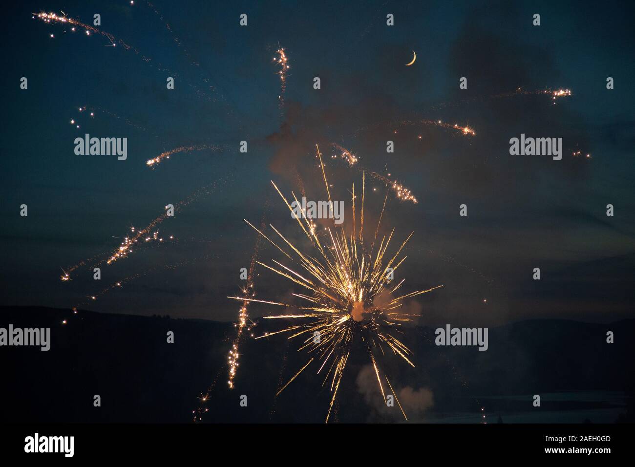 Firework display spectacular fireworks show hi-res stock photography ...