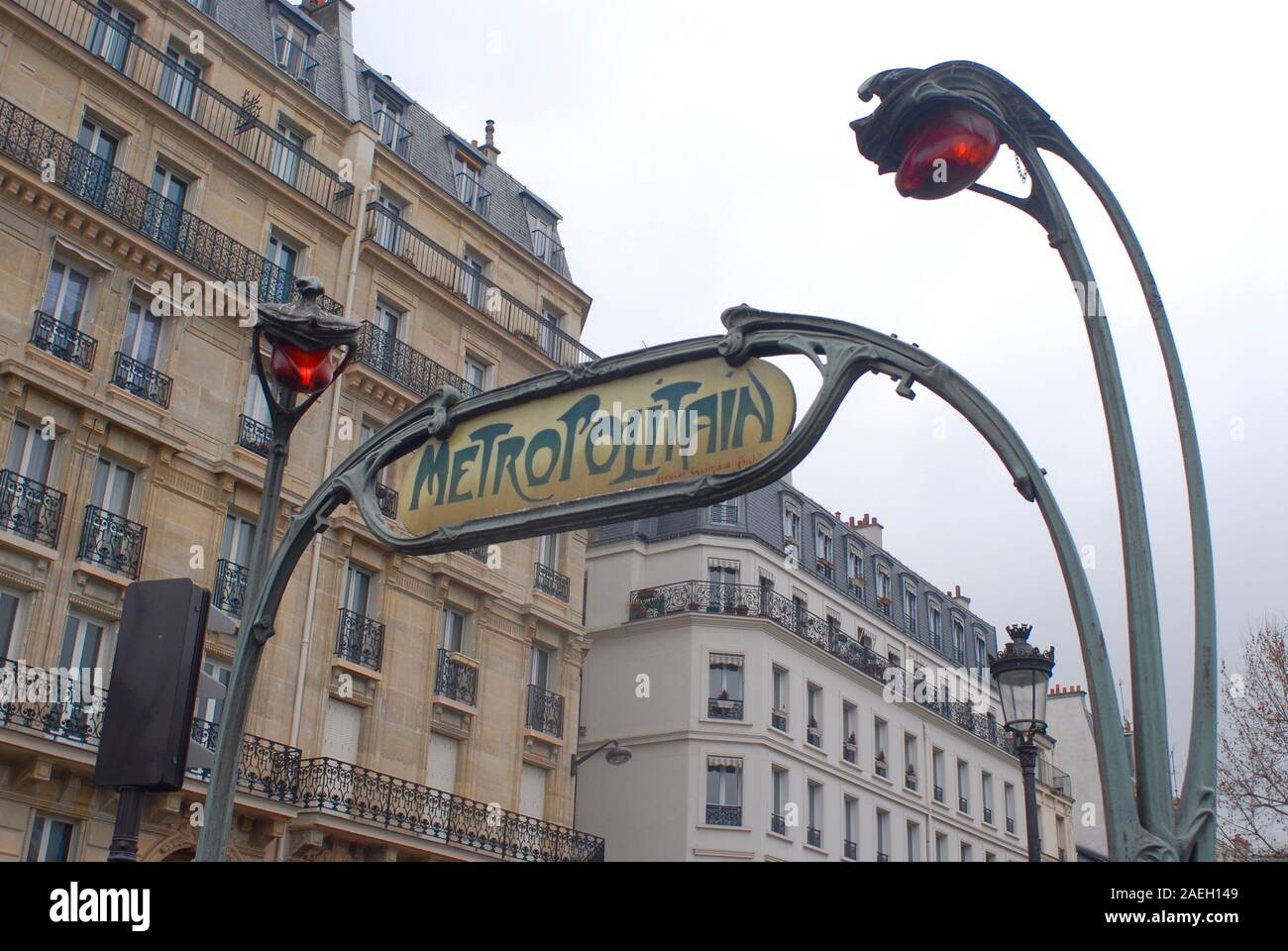 Metro Sign, Montmartre, Paris, France Stock Photo - Alamy