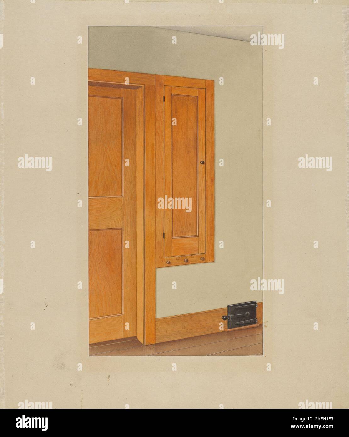 This Shaker cupboard by John W Kelleher, created around 1938, is a ...