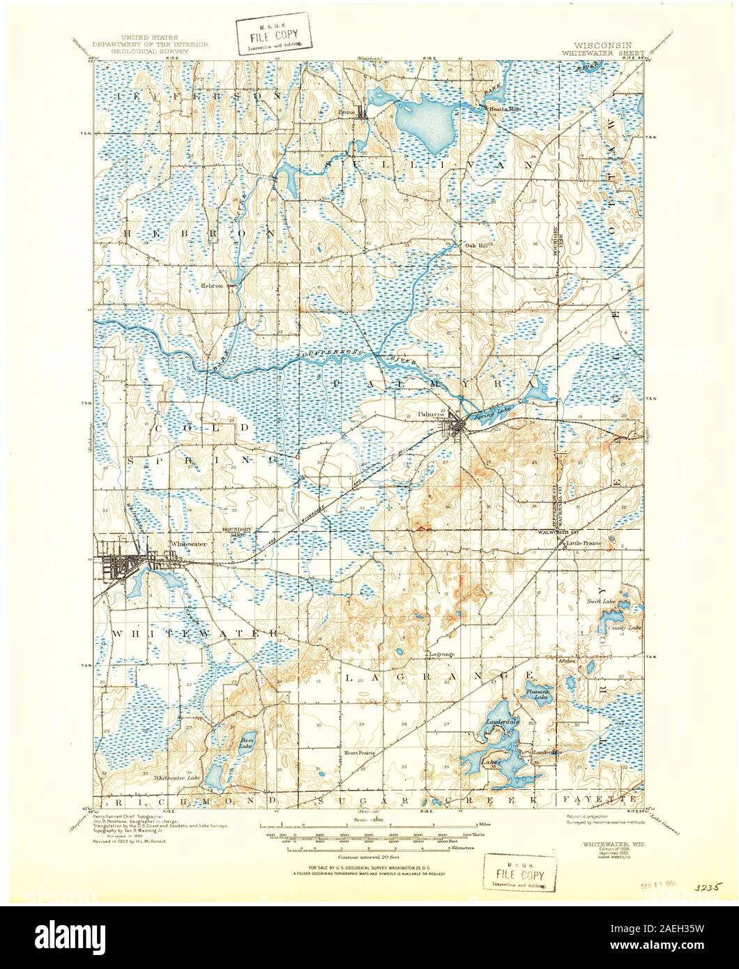 Map of whitewater Cut Out Stock Images & Pictures - Alamy