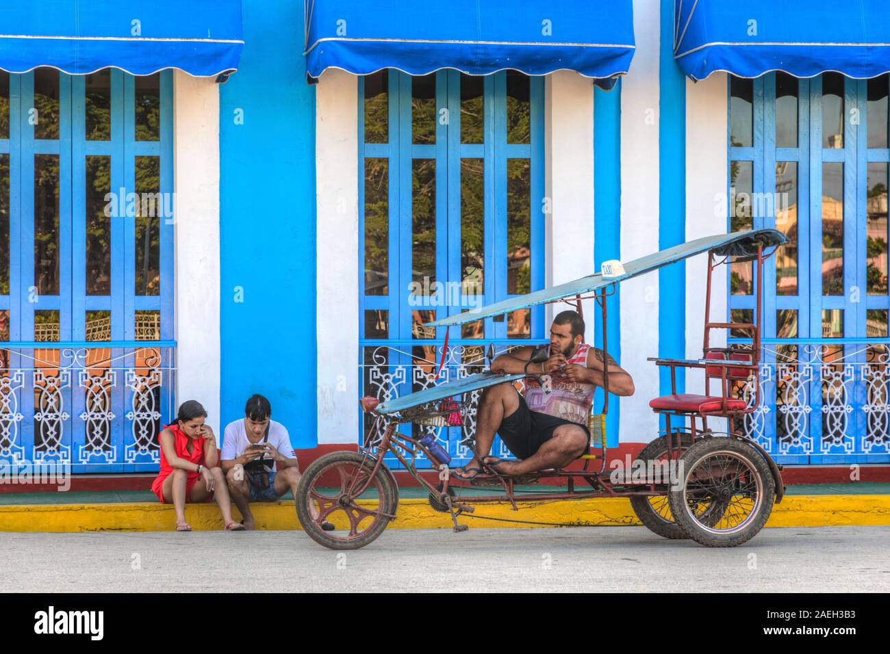 Remedios, Villa Clara, Cuba, North America Stock Photo - Alamy