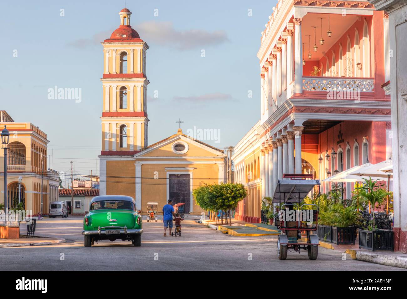 Remedios, Villa Clara, Cuba, North America Stock Photo - Alamy