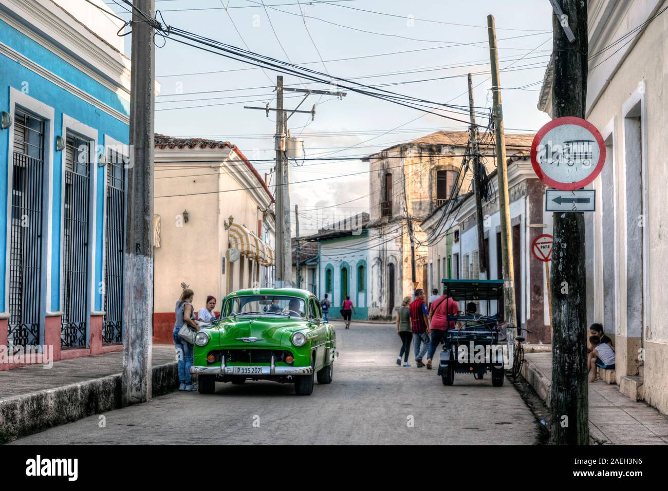 Remedios, Villa Clara, Cuba, North America Stock Photo - Alamy