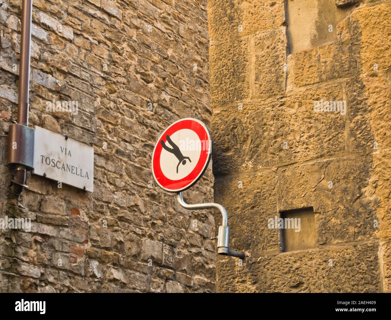 Funny modification of traffic sign hi-res stock photography and images ...