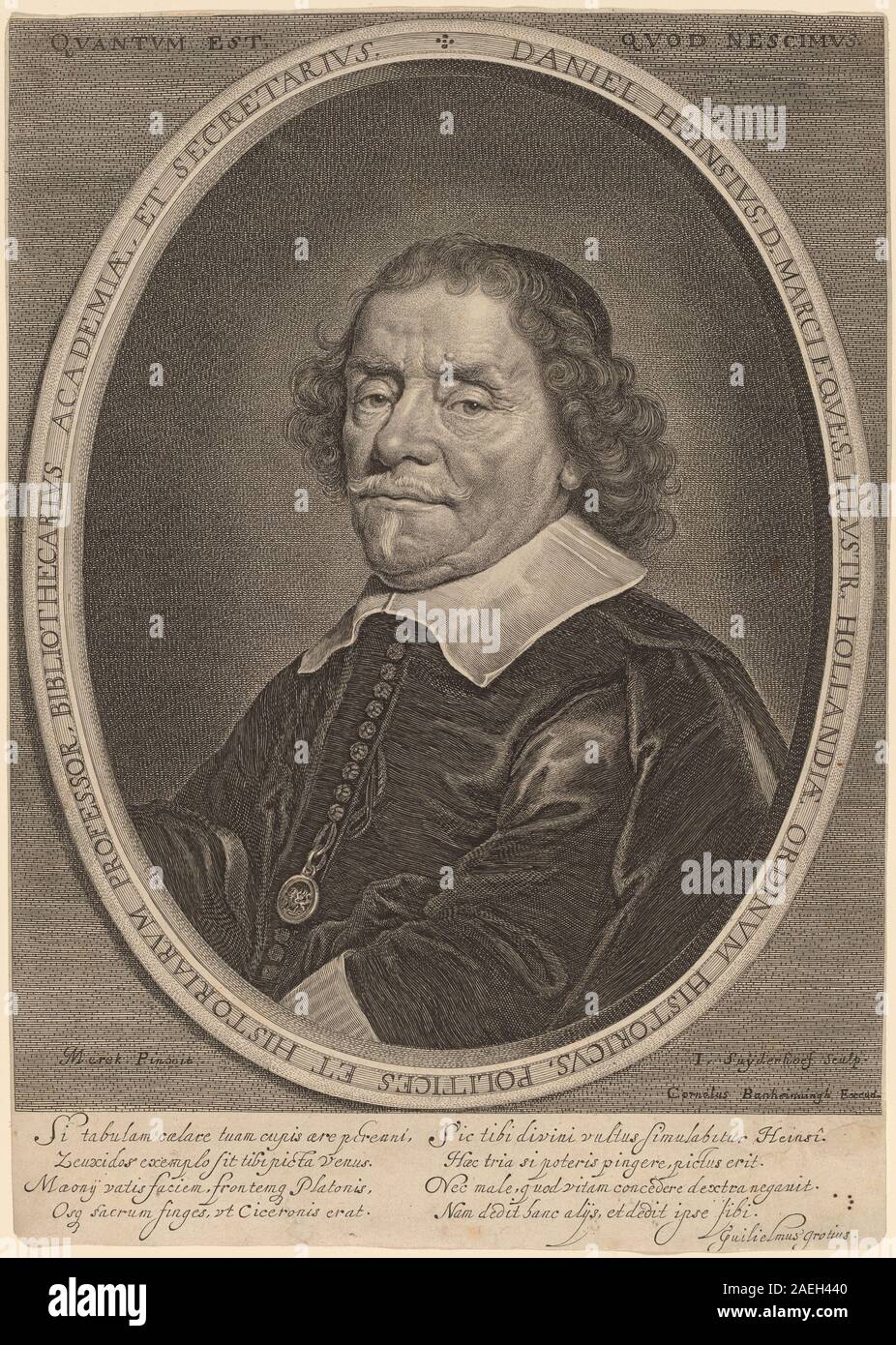 Jonas Suyderhoff after Jacob Fransz van der Merck, Daniel Heinsius ...