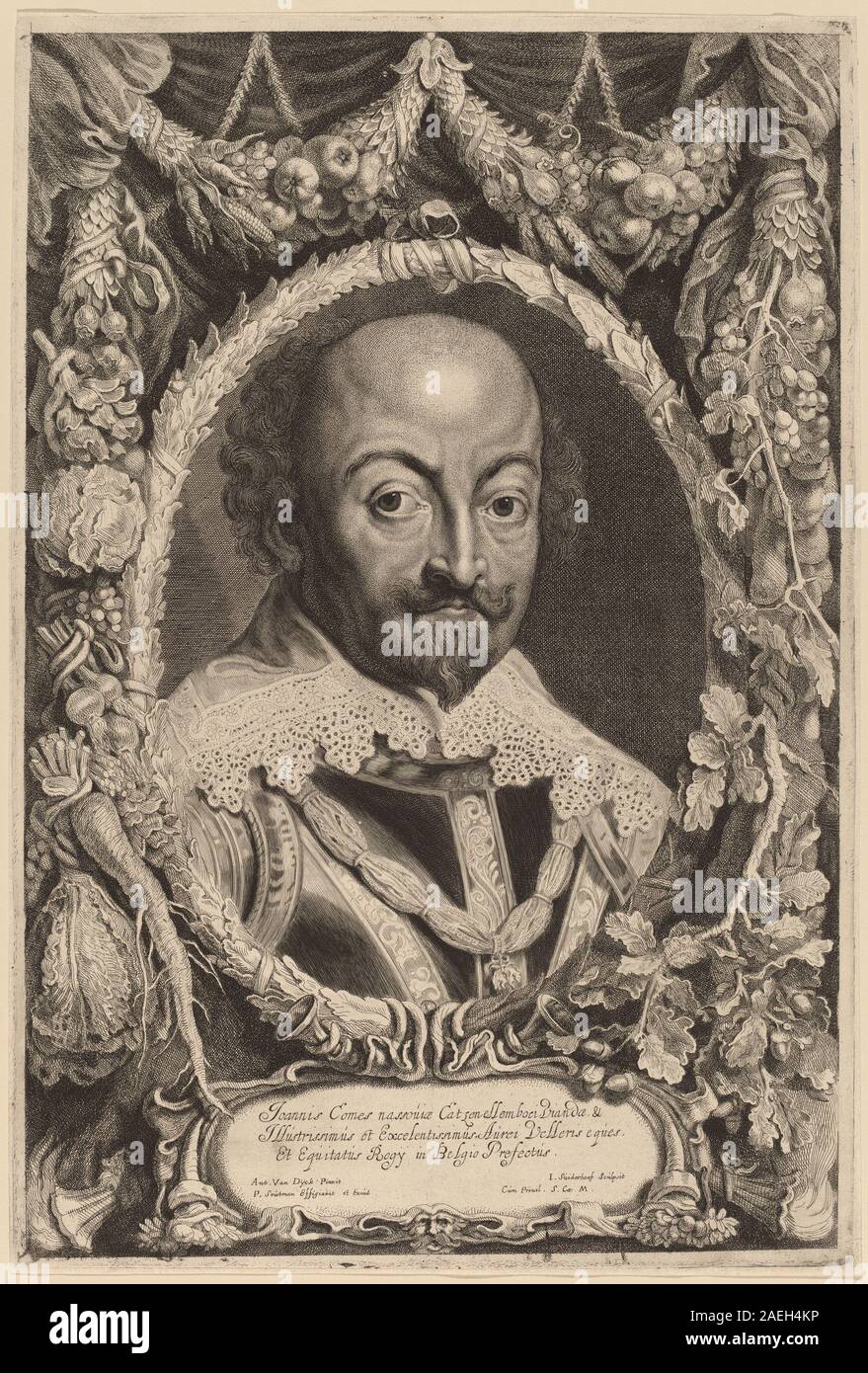 Portrait of John, Count of Nassau, by Jonas Suyderhoff after Sir ...