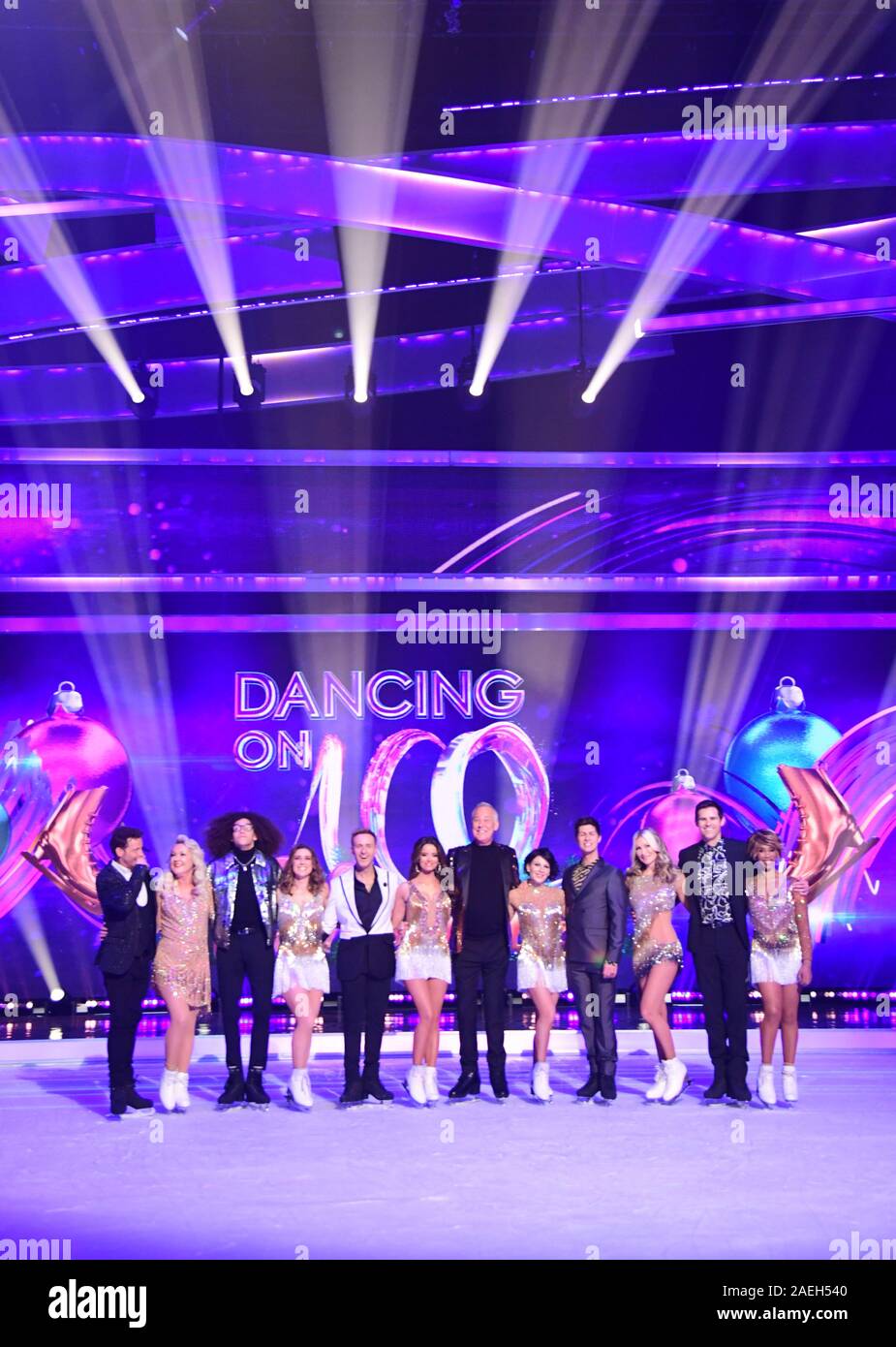 Celebrity contestants attending the launch of Dancing On Ice 2020, held ...