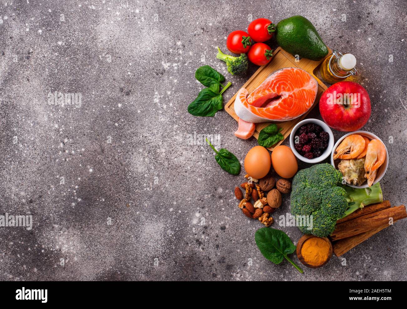 Food for brain and good memory Stock Photo - Alamy