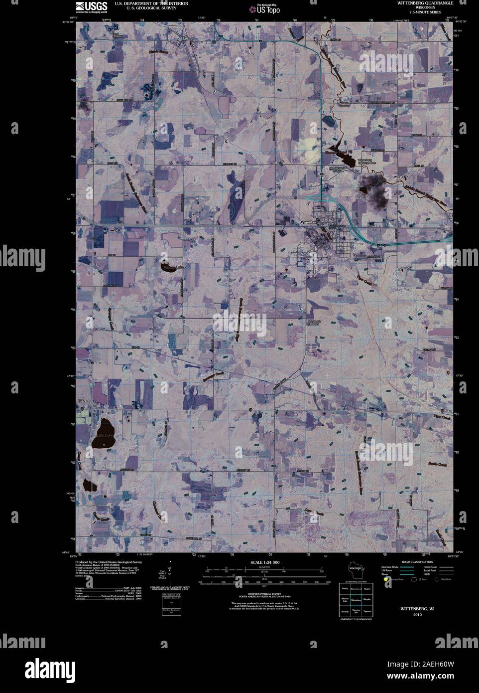 Wittenberg map hi-res stock photography and images - Alamy