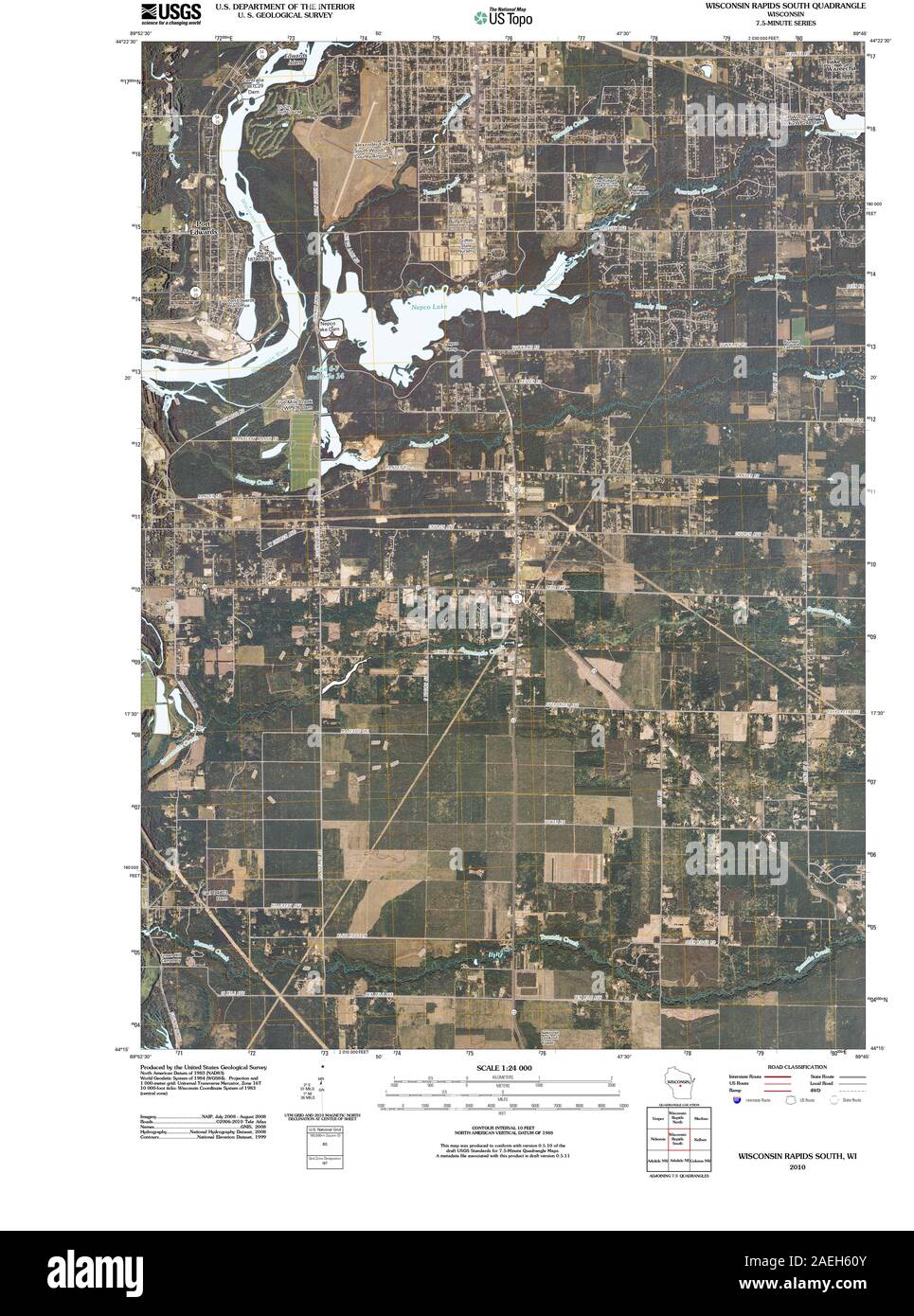 Wisconsin geological map hi-res stock photography and images - Alamy
