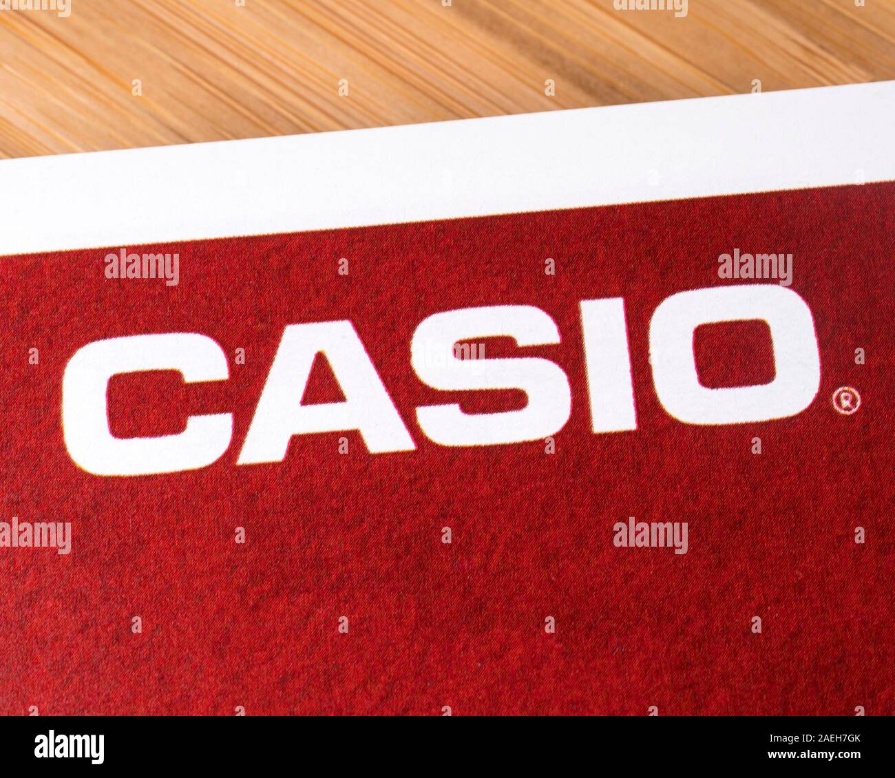 Casio logo hi-res stock photography and images - Alamy