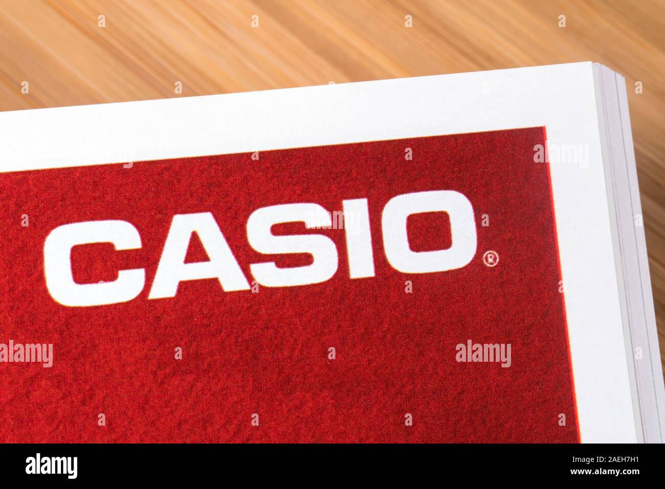 Casio logo hi-res stock photography and images - Alamy