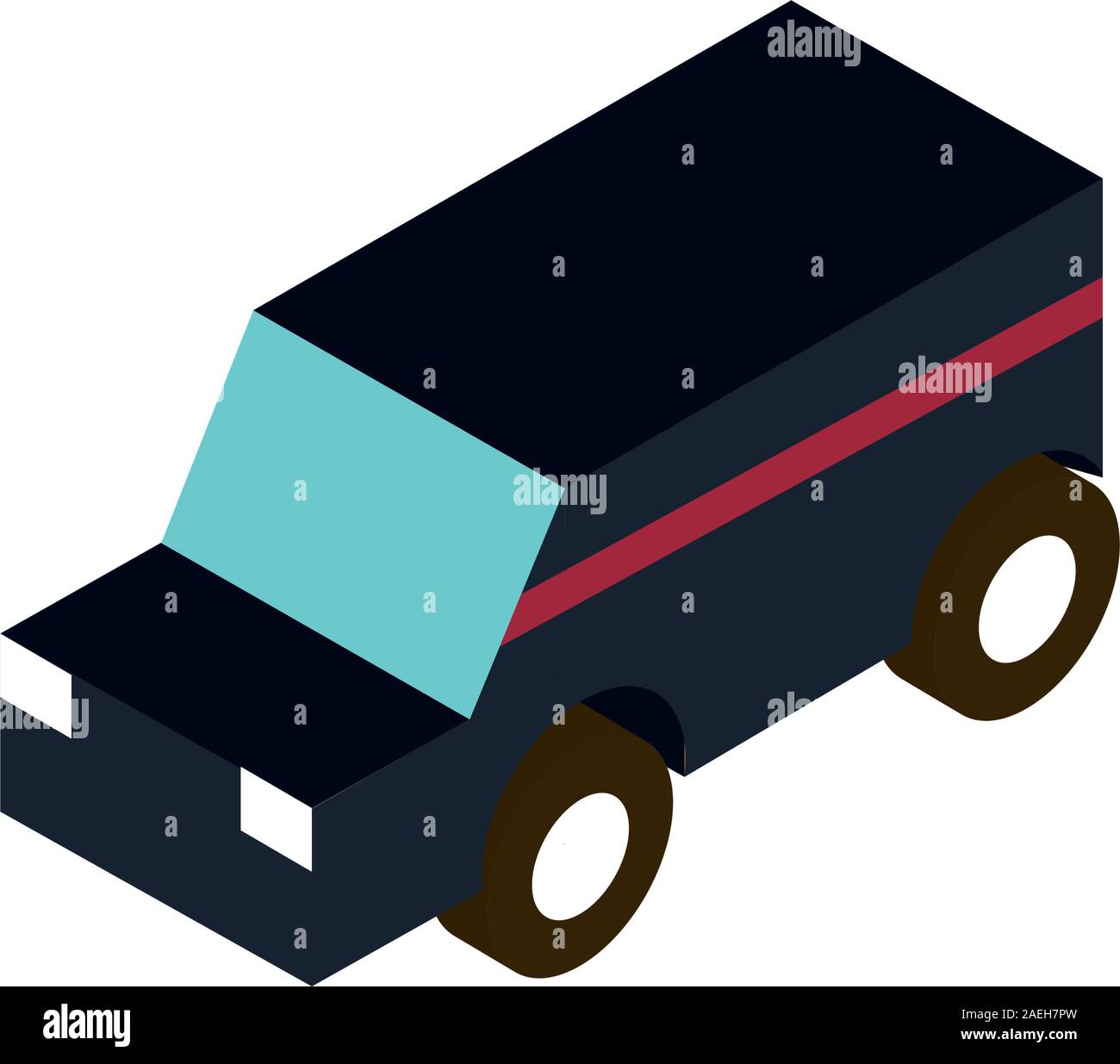 Vehicle isometric projection Stock Vector Images - Alamy