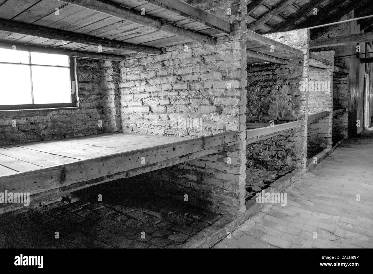 Auschwitz II-Birkenau. Building began in October 1941 to ease ...