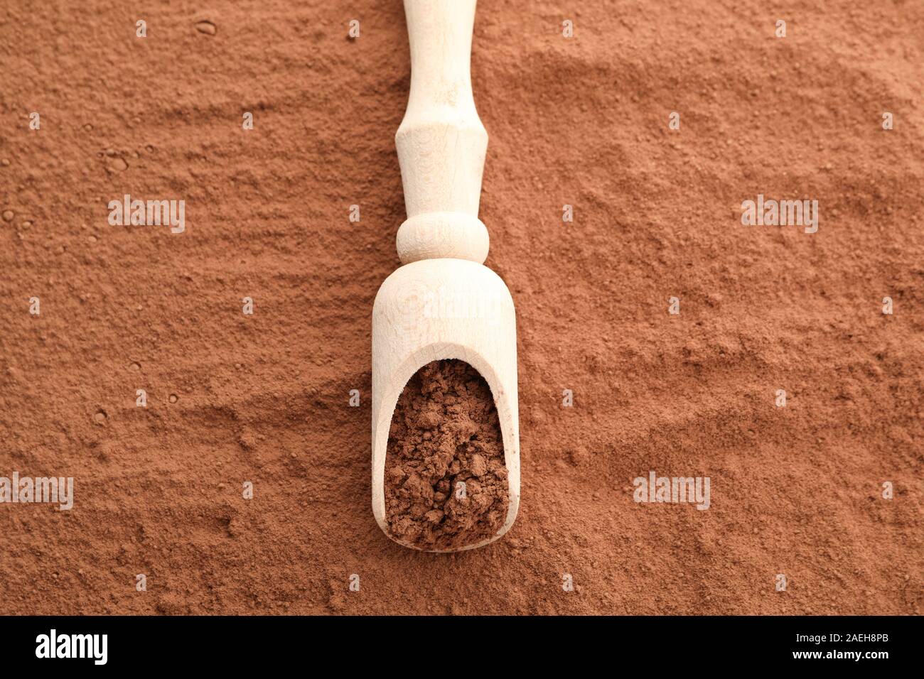 Cocoa powder texture close hi-res stock photography and images - Alamy