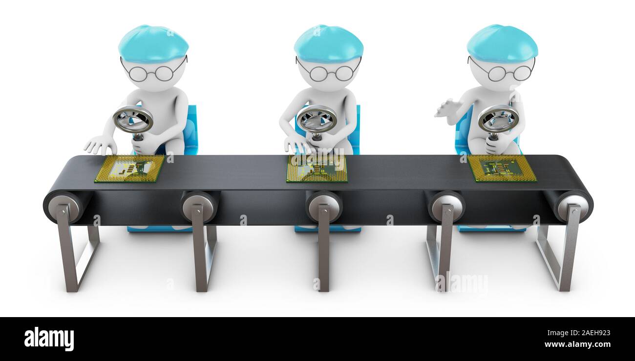 Cartoon Assembly Line