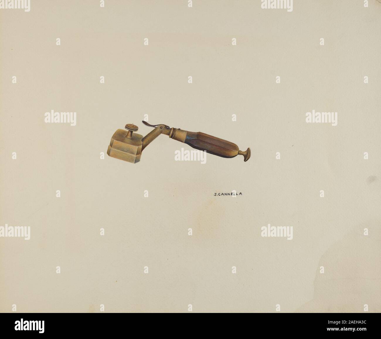 Joseph Cannella, Spring Lancet, c 1940 Spring Lancet; circa 1940 date ...