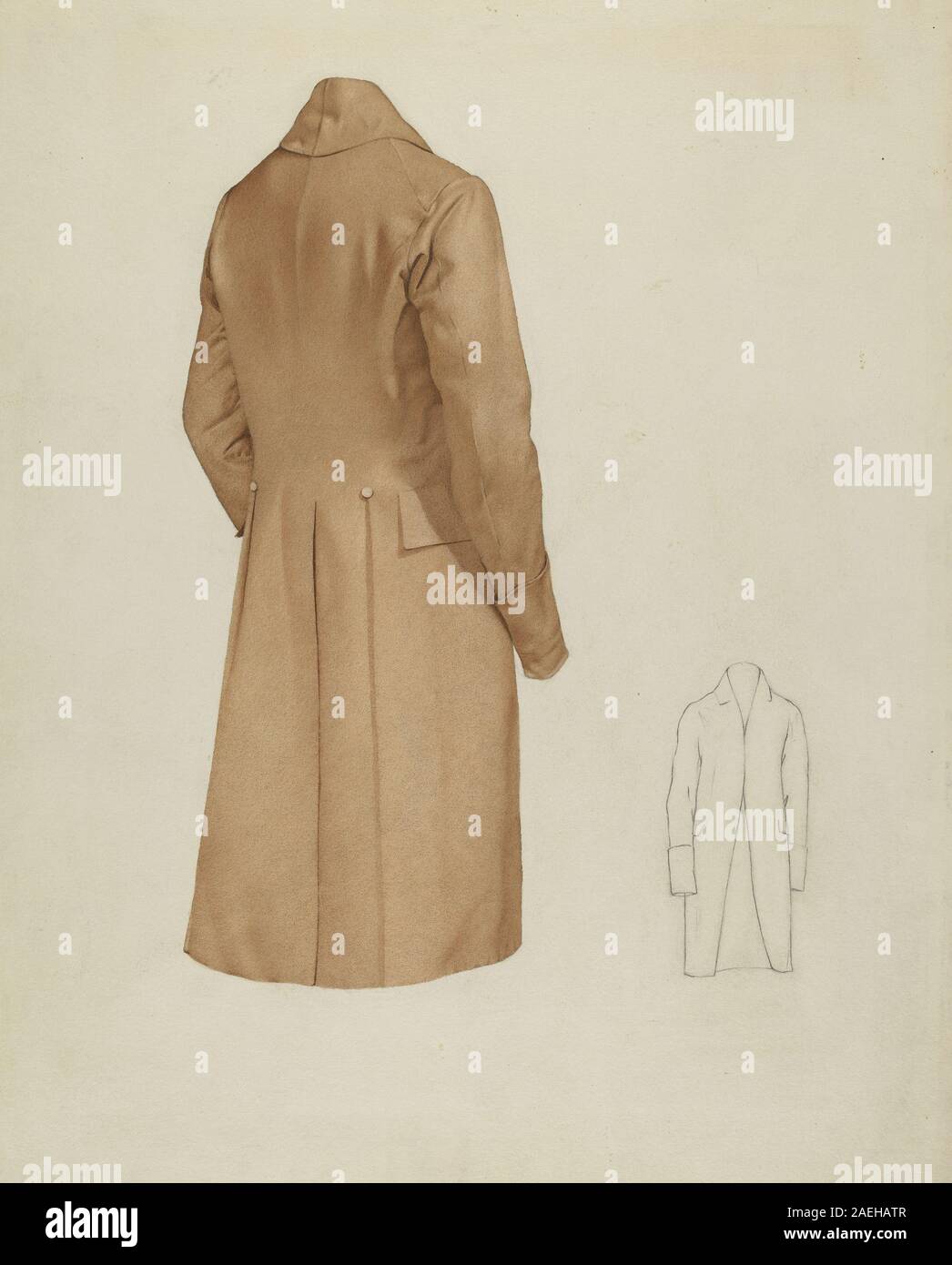 Joseph Goldberg, Shaker Man's Coat, c 1936 Shaker Man's Coat; c. 1936 ...