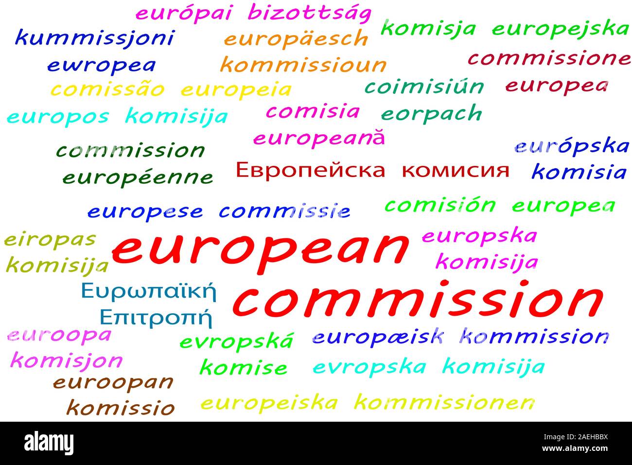 Ways to say European Commission in all 24 official languages of the ...
