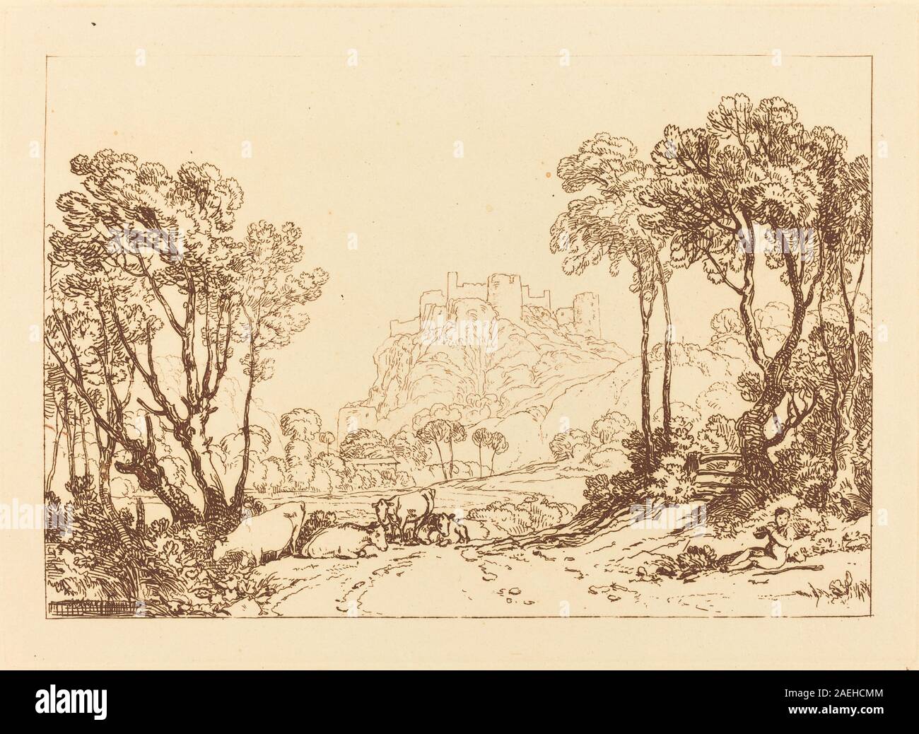 Joseph mallord william turner castle hi-res stock photography and ...